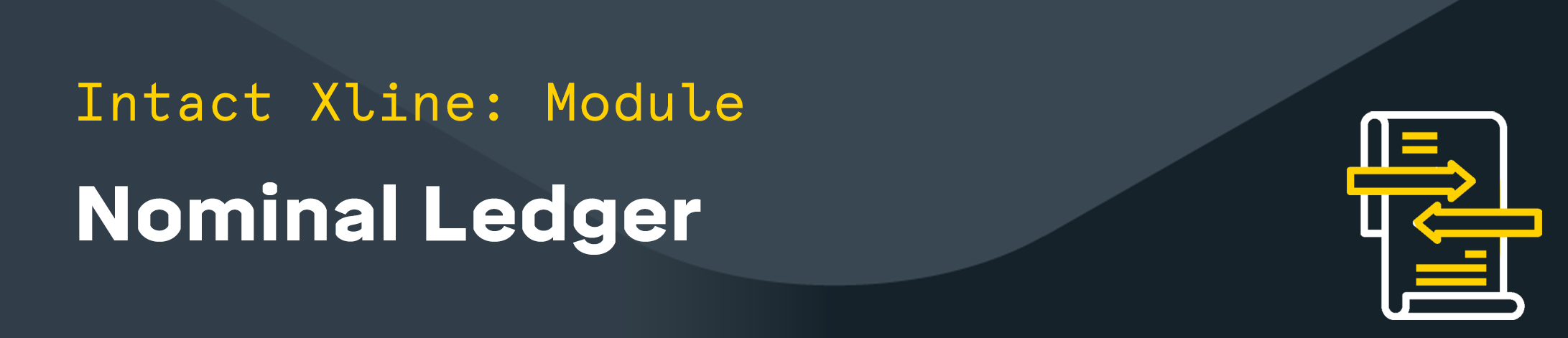 Nominal Ledger – Xline Hub