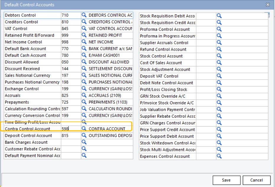 Contra Entries – Xline Hub